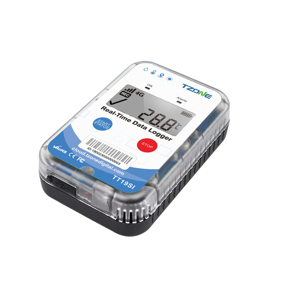 Tzone - Real-Time IoT Solution | 4G Temperature and Humidity Data Logger with GPS